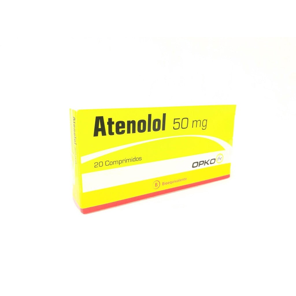 Atenolol 50 Mg. X 20 - de laboratorio Mintlab – Farmati.cl