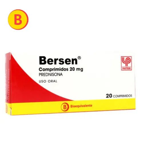 Bersen Comprimidos 20 Miligramos 20 - de laboratorio Pasteur – Farmati.cl