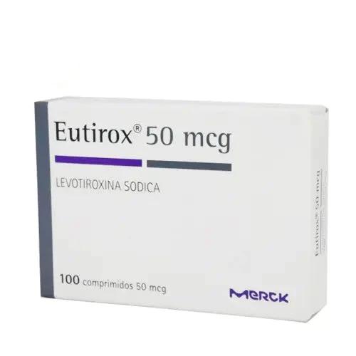 Eutirox 50 Mcg X 100 Comprimidos - Merck – Farmati.cl