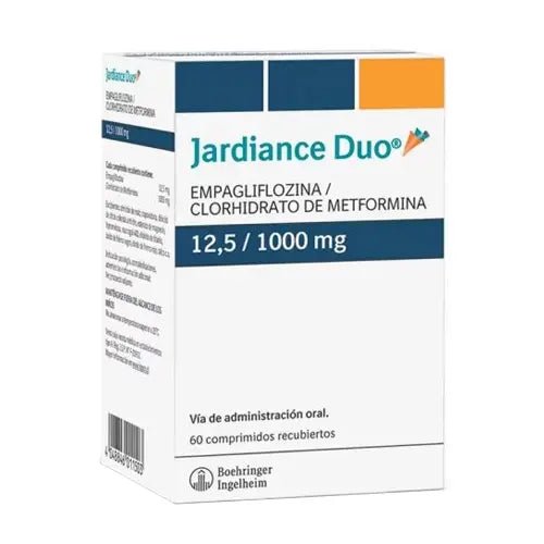 Jardiance Duo 12,5/1000 X60 Comprimidos - Boehringer Ingelheim – Farmati.cl