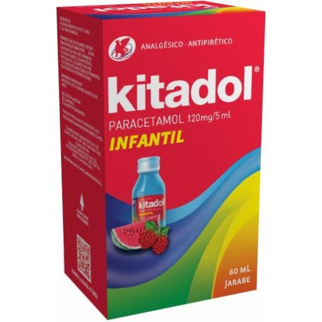 Kitadol Pediatrico 120Mg/5Ml. X 60 Ml. - Laboratorio Chile Teva ...