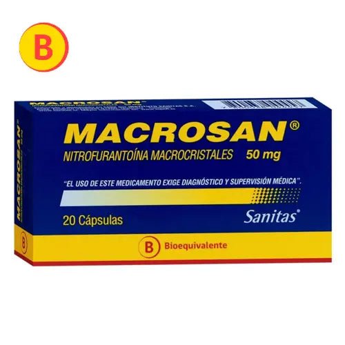 Macrosan 50Mg X 20 Comprimidos - Sanitas – Farmati.cl