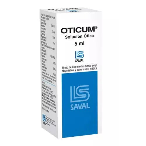 Oticum Solución Ótica Gotas X 5 Ml - Saval – Farmati.cl