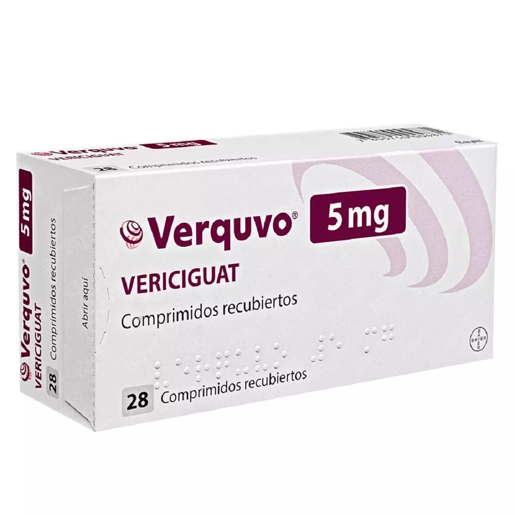 Verquvo (Vericiguat) 5Mg 28 Comprimidos Recubiertos - Bayer – Farmati.cl